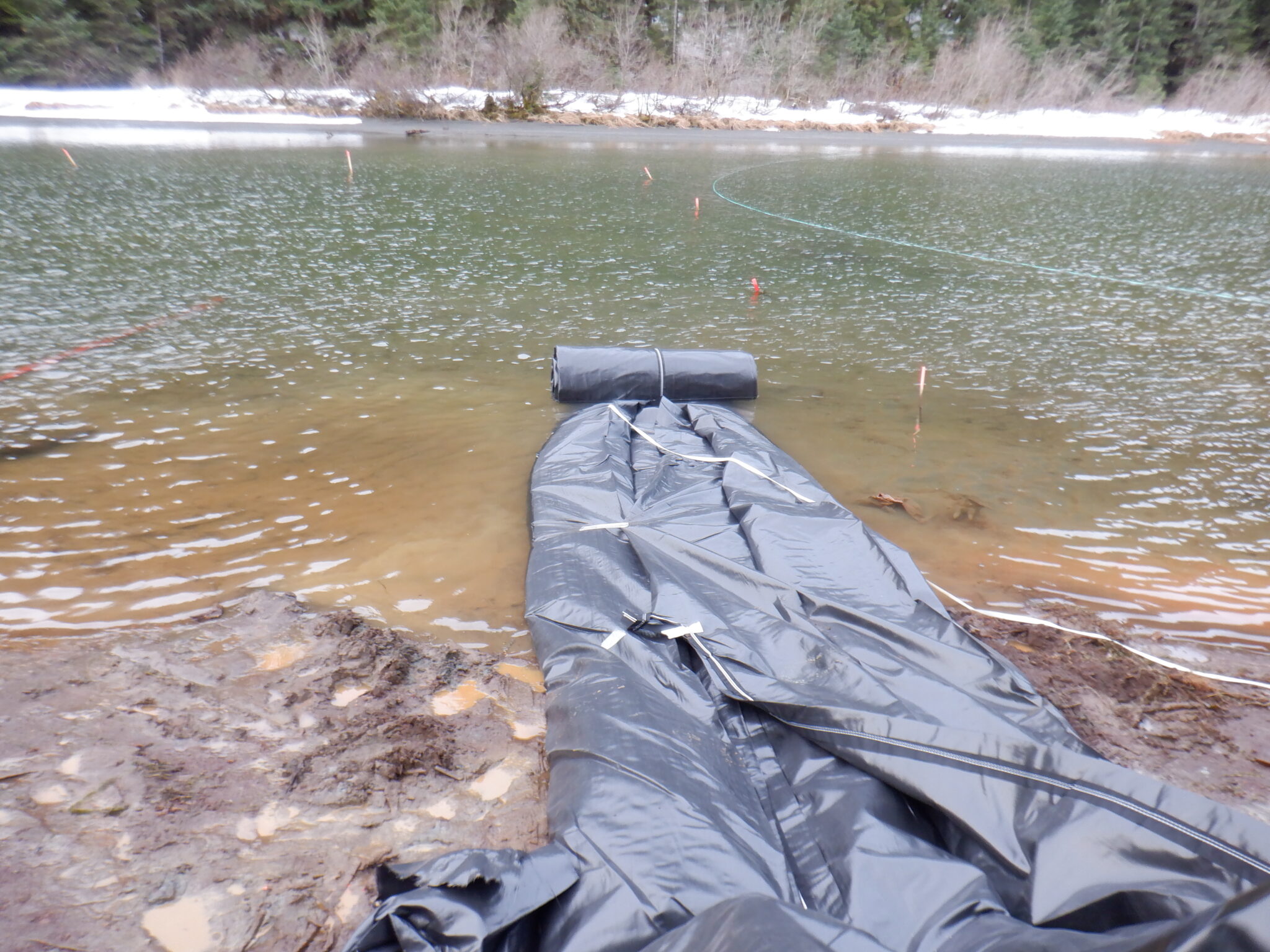 Eyak River Boat Ramp Installation Cordova, AK 2022 - AquaDam