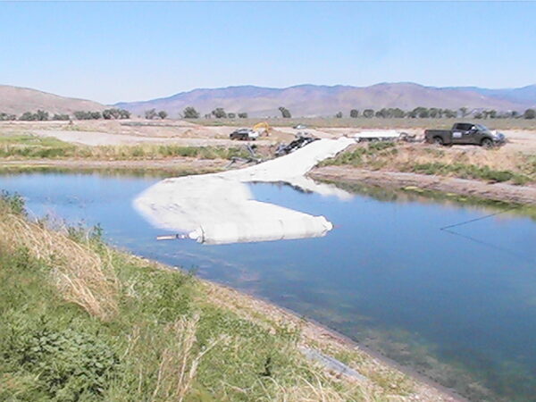 Culvert Isolation, Genoa Golf Course, Carson City, NV 2007 - AquaDam